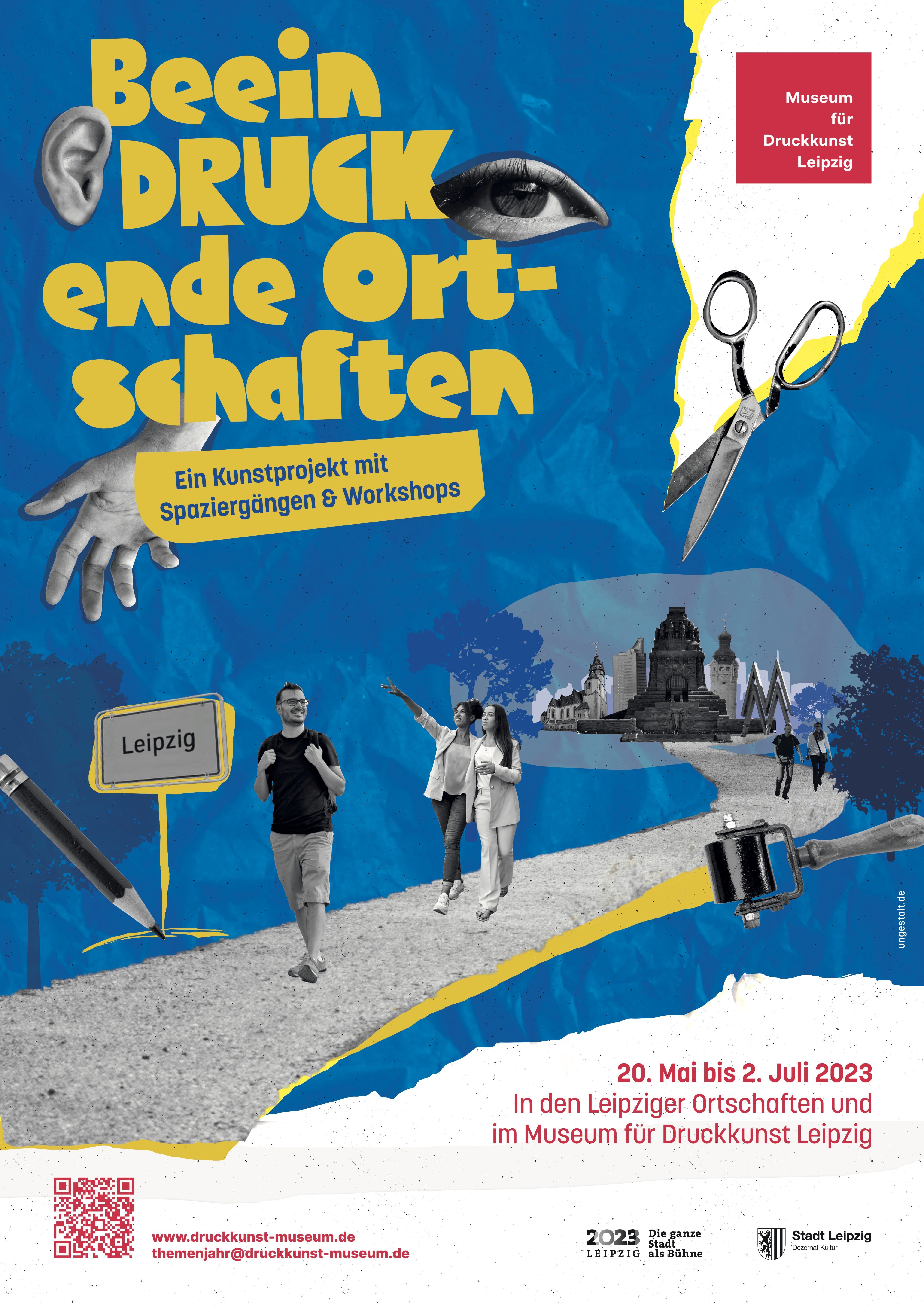 Museum für Druckkunst Leipzig: BeeinDRUCKende Ortschaften ...