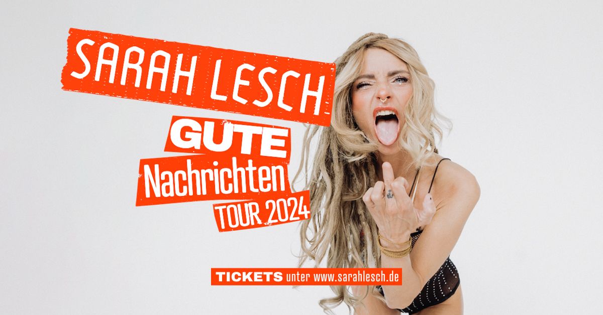 Sarah Lesch - Gute Nachrichten - unplugged - Triokonzert - Pantheon ...