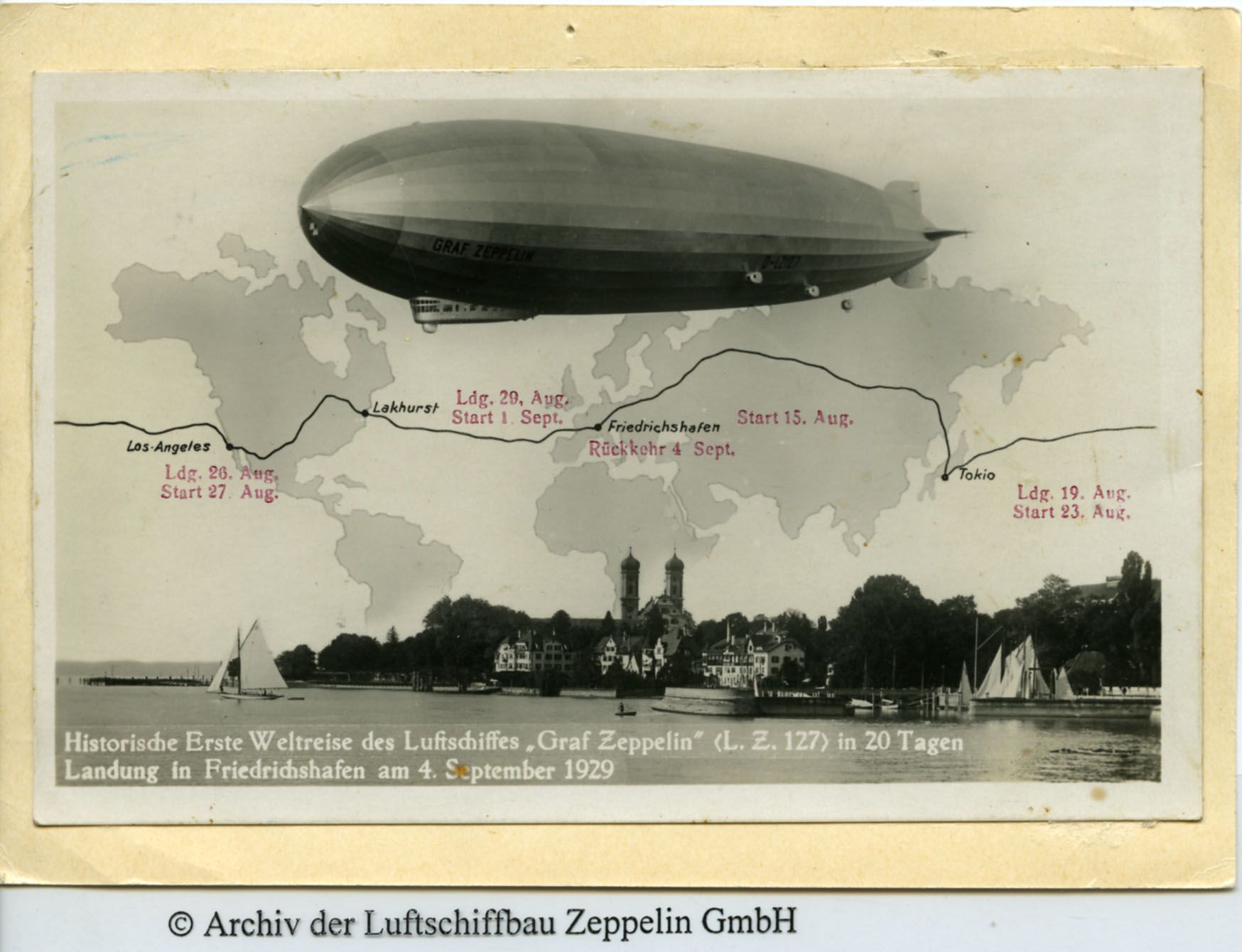 OPEN HOUSE: Im Zeppelin um die Welt. Die Weltrundfahrt des LZ 127 „Graf ...