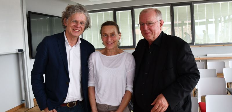 Laudator Prof. Dr. Hartmut Möller, Rektorin Prof. Dr. Susanne Winnacker ...